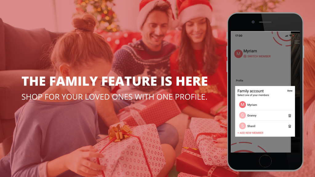 THE FAMILY FEATURE IS HERE. SHOP FOR YOUR LOVED ONES WITH ONE PROFILE ...